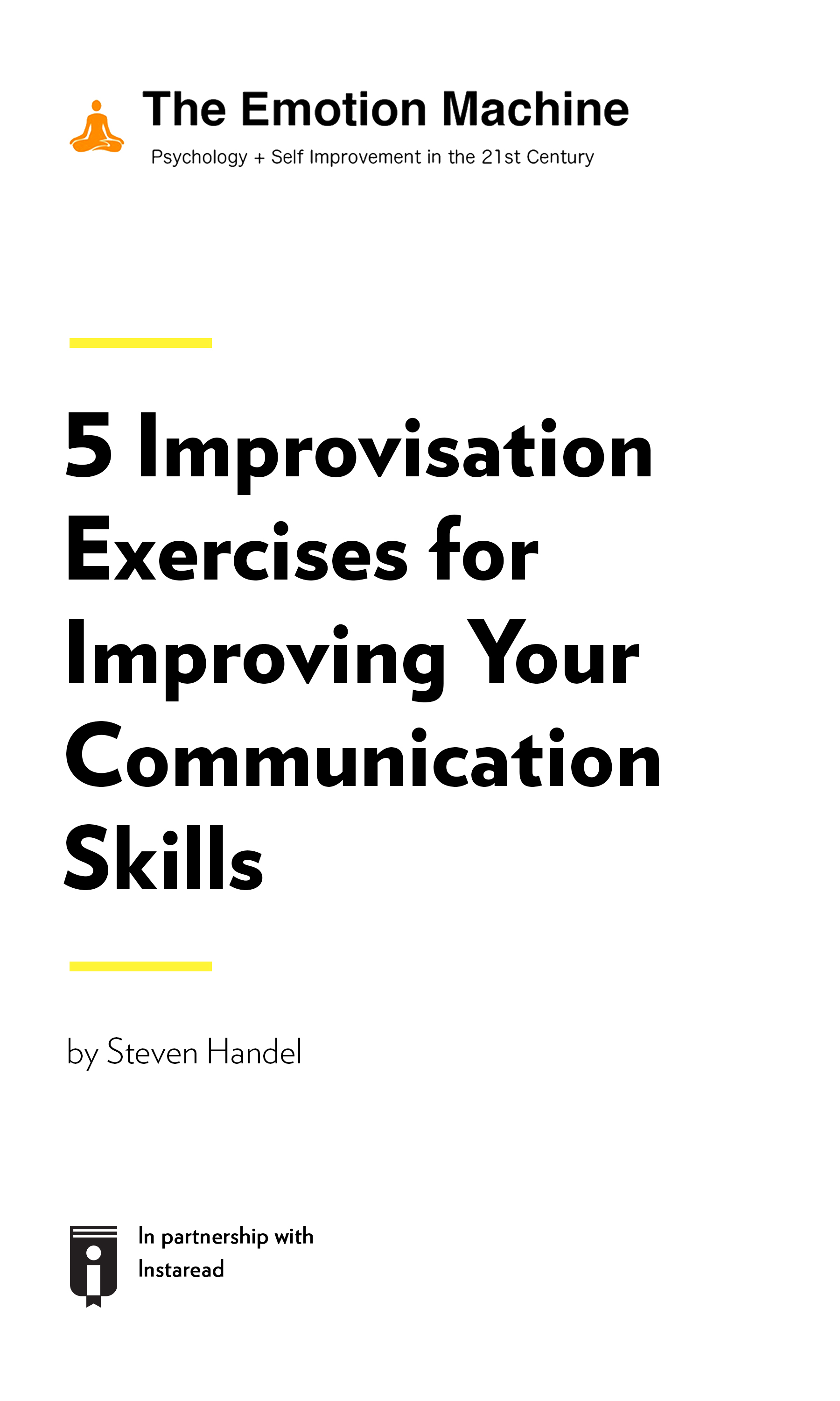 5 Improvisation Exercises for Improving Your Communication Skills by ...