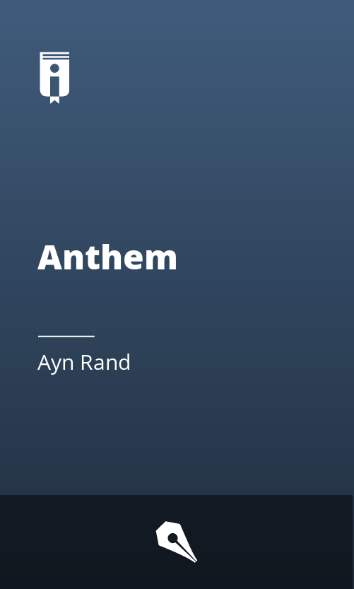 Ayn Rand Quotes Anthem