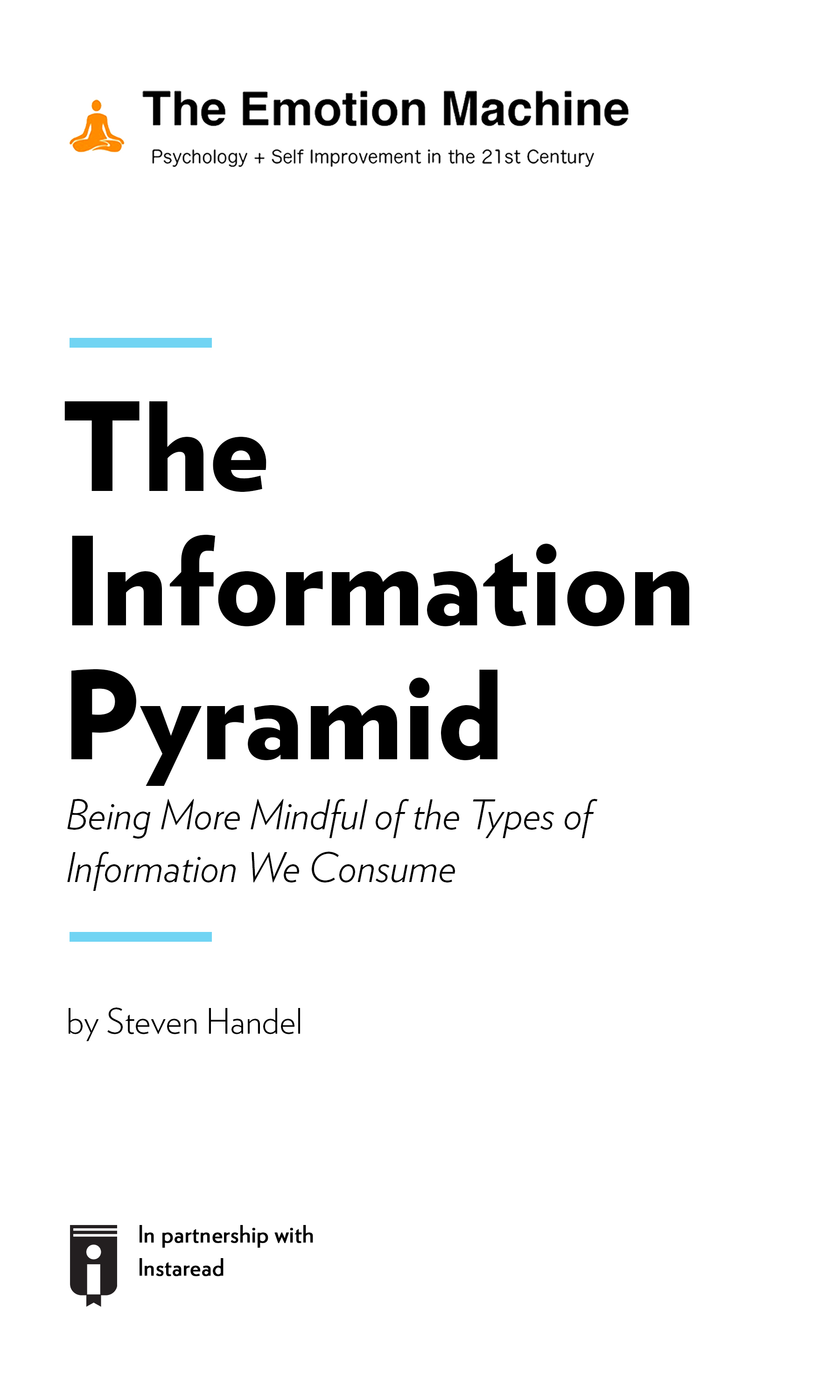 The Information Pyramid: Being More Mindful of the Types of Information ...